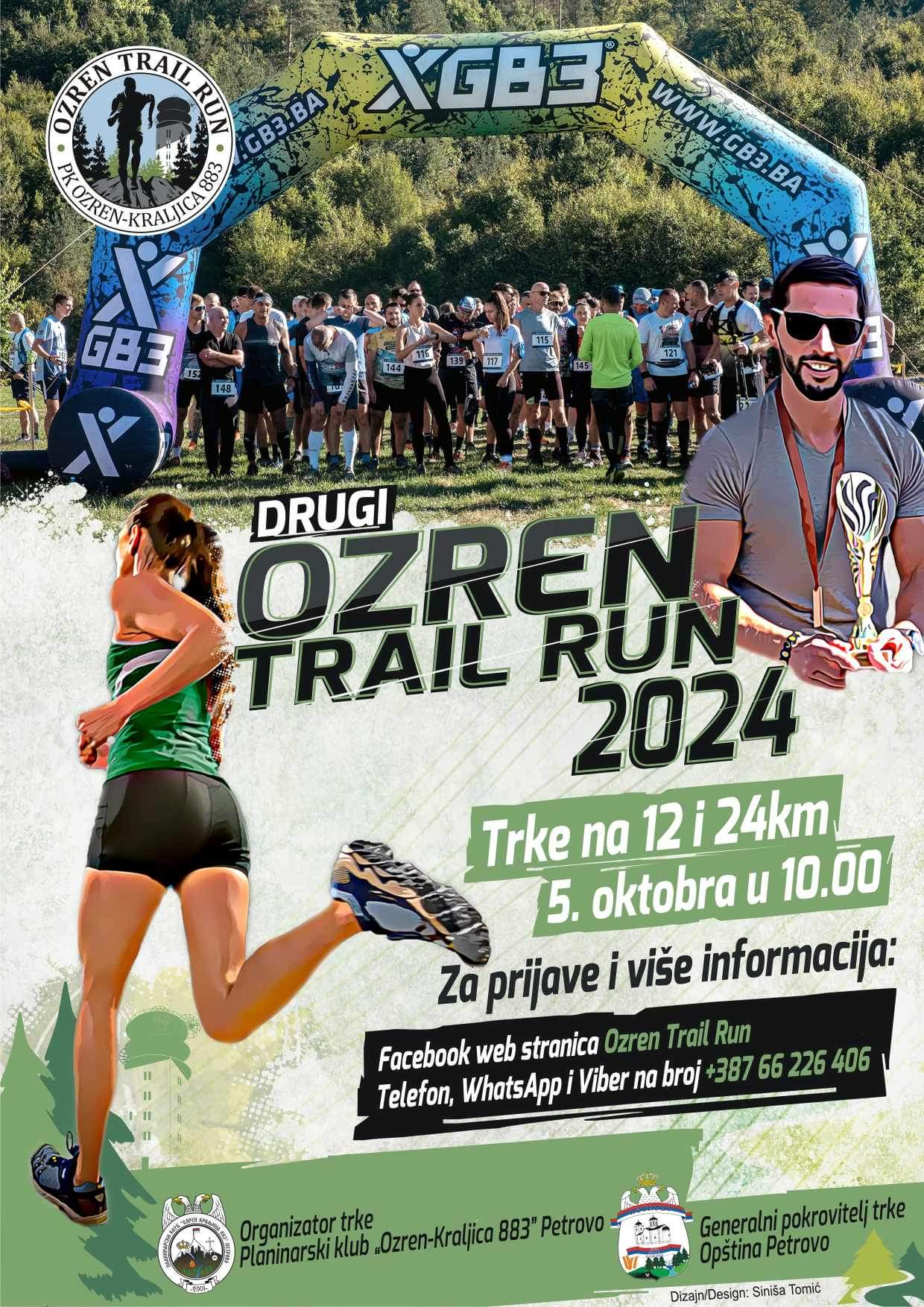 2. OZREN TRAIL: Petrovo, 5. oktobar 2024. - Moje trčanje - trcanje.net